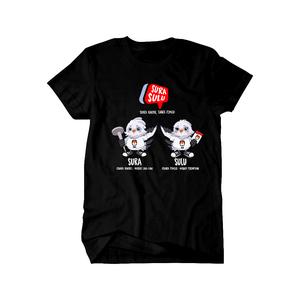 Jual Kalemmerch Kaos Hitam - Sura Sulu Maskot KPPS 2024 - Hitam, M ...