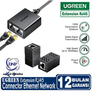 Promo UGREEN Barel UTP RJ45 Konektor Sambungan Kabel Lan Cat5e Cat6 ...