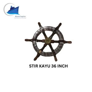 Jual Steering Wheel Kapal bahan Kayu ukuran 36 inch Best - Kota ...
