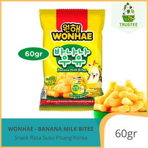 Promo Wonhae Banana Milk Bites Snack Rasa Susu Pisang 60gr - Kota ...