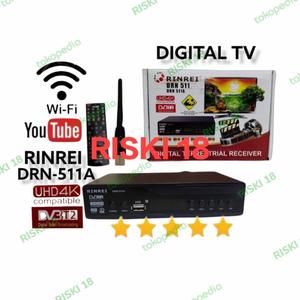 Jual Alat Set Top Box Digital TV RINREI DRN 511AAlat Pengguat Sinyal TV ...