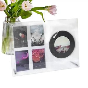 Jual Cds Frame Display Case Acrylic Photo Card Slot Disc Display Stand ...