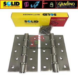 Jual IC4 Engsel 5 inch EK 09 SN Engsel Pintu Engsel Jendela Ball ...
