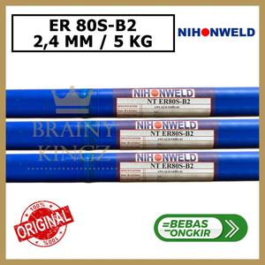 Jual Kawat Las Nihonweld Er80S-B2 Ukuran 2,4Mm Er 80S-B2 2.4Mm (5 Kg ...