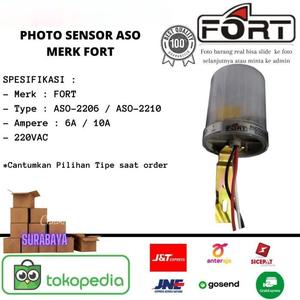 Jual FORT Photo Sensor ASO 6A/ 10A Photocell Sensor Cahaya Lampu ...
