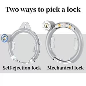 Jual Bicycle Horseshoe Lock Mountain Bike Anti-Theft Fixed Lock Crab ...