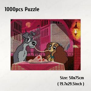 Jual Walt Disney's Classic Cartoon Series Puzzle Lady and The Tramp ...
