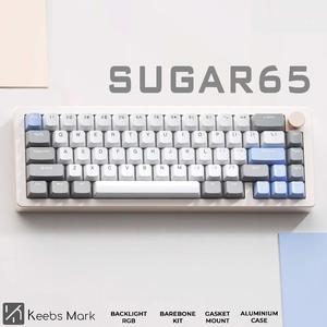 Jual SUGAR65 Gasket Mount Aluminium Mechanical Keyboard (Barebone Kit ...