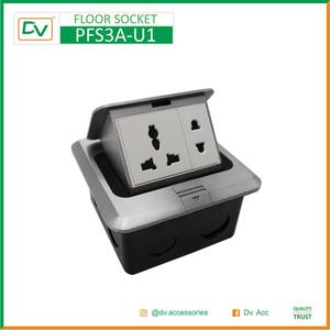 Jual DV Stop Kontak Lantai UNIVERSAL+2P (10A) PFS3A-U1 Pop Up Floor ...