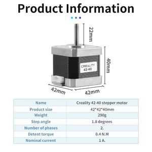 Jual Creality Original 42-40 Stepper Motor 3D Printer CR-10 X/Y-Axis - Jakarta Timur - Jesanda ...