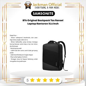 Jual SAMSONITE BT6 Original Backpack Tas Ransel Laptop Kantoran 15.6 ...