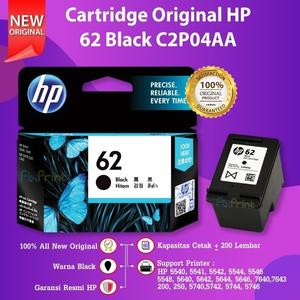 Jual Cartridge Printer HP 62 Envy 5546 5548 5640 5642 5644 5640 5642 ...