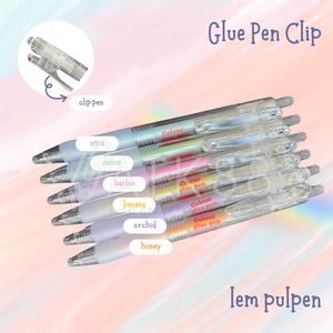 Jual Glue Pens Colours Clip Set DIY Lem Pulpen Cair Craft Warna ...