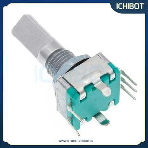 Jual EC11 Rotary Encoder Potentiometer 5 Kaki Pajang 15mm bulat - Kab ...
