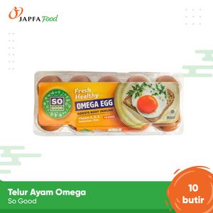 Jual So Good Telur Ayam Omega / Fresh Healthy Omega Egg - 10 Butir ...