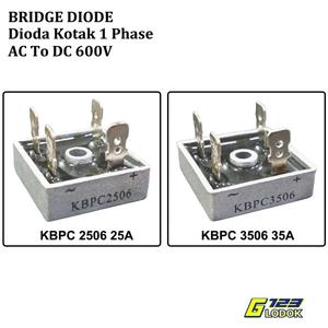 Jual Dioda Diode Bridge Jembatan Rectifier KBPC2506 3506 25 35A 600V ...