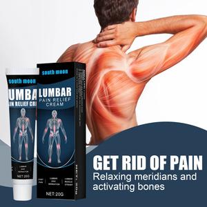 Jual Lumbar Pain Relief Cream Back Pain Herbal Extract Muscle Strain O ...