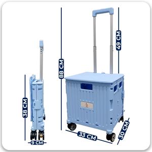 Jual MARKAS_IMPORTIR TROLI BELANJA PORTABLE /TROLI LIPAT FOLDED ...