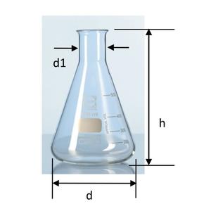 Jual Erlenmeyer Flask 5000 ml Narrow neck DURAN. Erlenmeyer Flask 5 lt - Jakarta Timur - ifani ...
