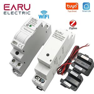 Jual Tuya Smart WiFi Zigbee Electricity KWH Meter Din Rail Single Phase - Jakarta Barat - Neona ...