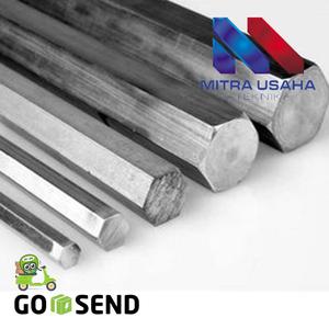 Jual AS SEGI 6 BESI 41 MM HEXAGON BAR STEEL ROD SEGI ENAM BESI ...
