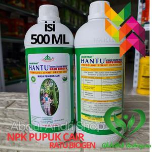 Jual NEW Pupuk NPK Cair isi 500ML produksi Jimmy Hantu Jago Tani Ratu ...