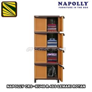 Jual Produk Napolly Lemari Plastik Baju / Lemari Pakaian Napolly ...
