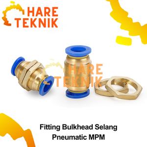 Jual FITTING BULKHEAD SELANG PNEUMATIC 8MM X 8MM (MPM 8) - Jakarta Barat - Hare Teknik | Tokopedia