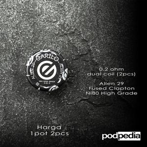 Jual Promo Garilo Prebuilds Alien 29 Fused Clapton Coil - Kab. Bandung ...