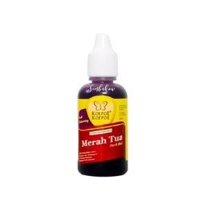 Jual Ready Koepoe Pewarna Merah Tua 30ml Dark Red Food Coloring - Kota ...