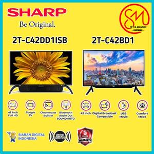 Jual Sharp Led Tv 42 Inch 42Bd1 Full Hd Dvb-T2 Hdmi Usb Movie 2T-C42Bd1I - Kota Denpasar ...