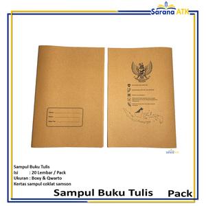 Jual Sampul Buku Tulis Kertas Cetak 20 Lembar - Pack - Qwarto - Jakarta ...