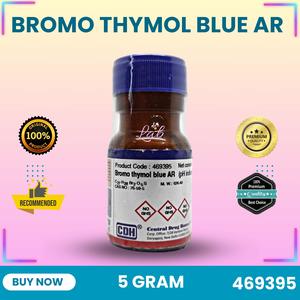 Jual Bromo Thymol Blue AR (pH Indicator) | C27H28Br2O5S, 5 gram - Kab ...