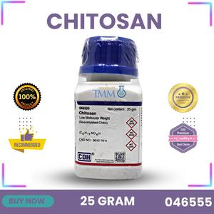 Jual Chitosan Powder, LowMolecular Weight | C6H11NO4)n. 25 gram - Kab ...