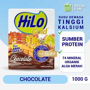 Jual HiLo Gold Chocolate 1000g - Susu Dewasa Tinggi Kalsium Sumber ...