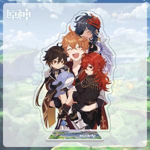 Jual Anniversary Genshin Impact Standee Acryilic Figure Miniatur - Kota ...