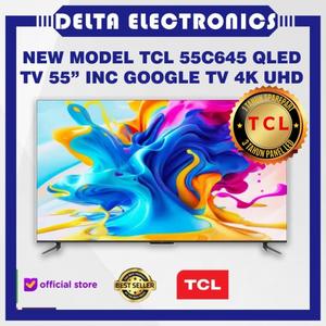 Jual Tcl 55C645 Tv Qled 55" Inc C645 Uhd 4K Google Tv 120Hz Dlg ...