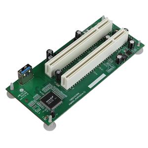 Jual Pci-E To 2*Pci Adapter Cable Pcie X1 To X16 Riser Card Pci ...