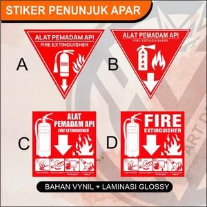 Jual Stiker Sticker Penunjuk APAR, STIKER ALAT PEMADAM API RINGAN APAR ...