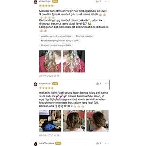 Jual (Sabrina Mall)TERBARU ALFAPARF BLEACHING RAMBUT KUALITAS PREMIUM ...