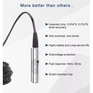 Jual Submersible 4-20Ma Rs485 Liquid Level Water Tank Sensor - Jakarta ...