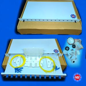 Jual otb 12 core lengkap pigtail adapter / odf 12 core fiber optic ...