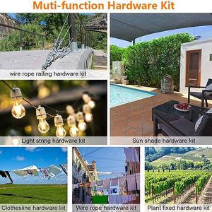 Jual Sgym 56Pcs/Set 30 Meter Steel Pvc Coated Flexible Wire Rope Soft - Jakarta Selatan ...