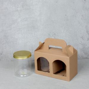 Jual Kardus Toples Tabung Dus Isi 2 Toples Kuker Box Kotak Jar Coklat ...