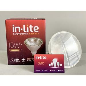 Jual LAMPU INLITE PAR 38 LIGHT LED 15W INP3801 WARM WHITE / KUNING ...