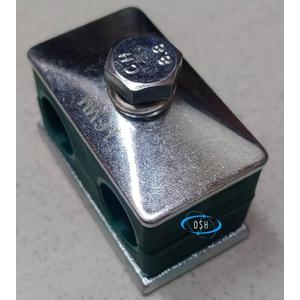 Jual Clamp Pipe/ Klem Pipa Double Hole/ Double Tube, Uk. 12 mm ...