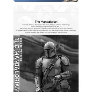 Jual 2023 Tesla Model Y Front Car Sticker Metal Aluminum Alloy ...