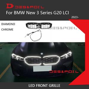 Jual Led Light Grille For 2023 Bmw New 3 Series G20 Kidney Grille Lci ...