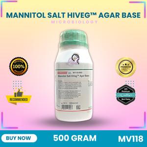 Jual Mannitol Salt HiVeg Agar Base - Media Mikrobiologi, 500 Gram - Kab. Bogor - Yorina ...