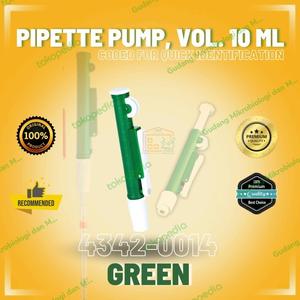 Jual Pipette Pump 10 ml, Green Color - Kab. Bogor - Toko Alat dan Bahan ...